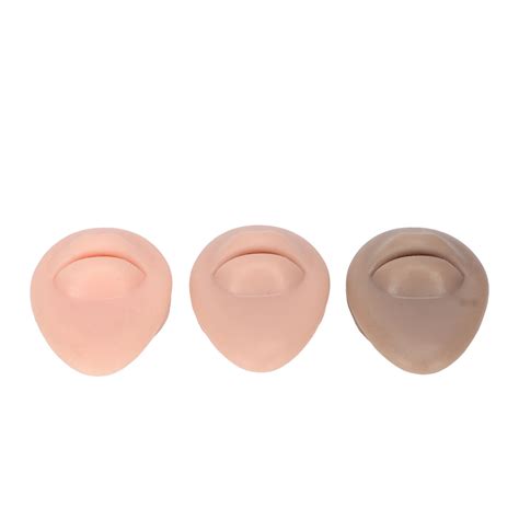 2024 3pcs Simulated 3d Mouth Model Piercing Practice Silicone Mouth Model With Acrylic Stand For