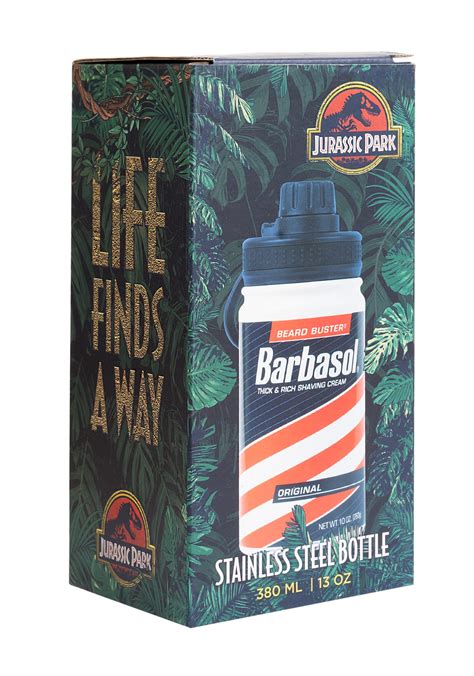 Grupo Erik Official Jurassic Park Movies Bottle 380ml 13oz Barbaso
