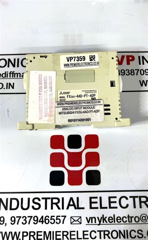 Plastic 2g Mitsubishi Analog Input Module Fx3u 4ad Pt Adp For