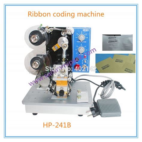 100 Warranty Ribbon Coding Machinebatch Numbermanufacturing Date