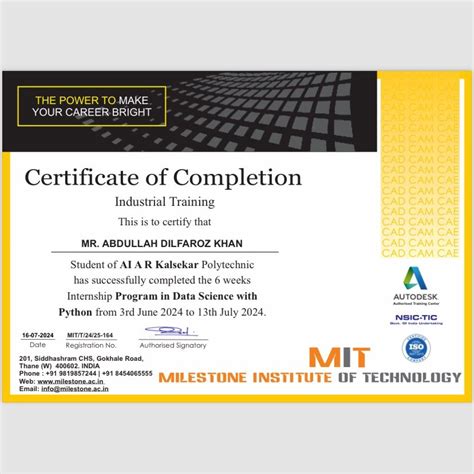 completed data science internship with python abdullah k posted on