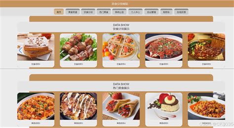 Springboot美食分享网站a73c9（程序源码数据库调试部署开发环境） Csdn博客