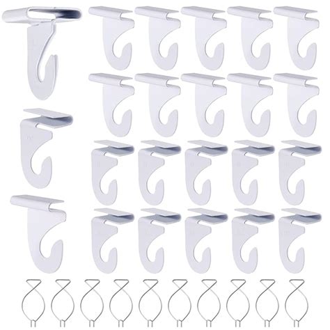 Buy OALEN Drop Ceiling Hooks For Classrooms Offices White Heavy Duty Ceiling Hooks For