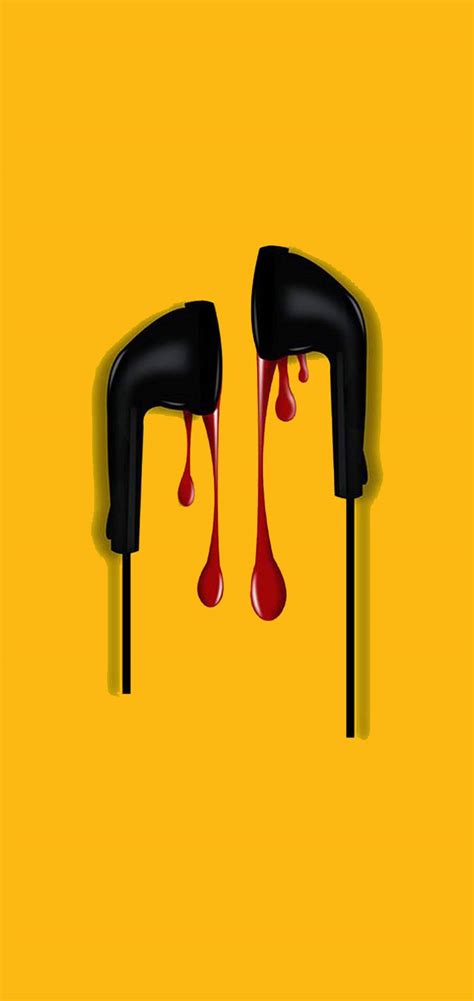 Download Earphones Art For Samsung S20 Fe Wallpaper