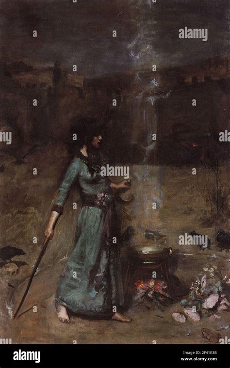 John William Waterhouse The Magic Circle
