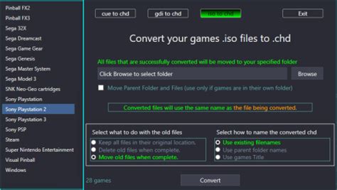 Bulk Convert Cue Gdi Iso Files To CHD Third Party Apps And Plugins LaunchBox Community Forums