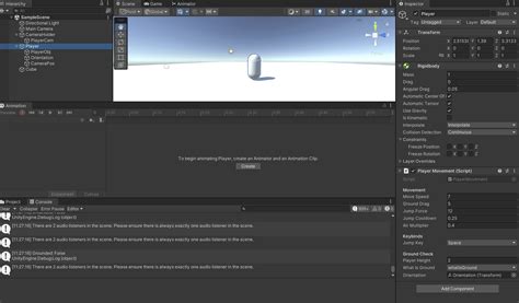 Player Wont Jump Unity Engine Unity Discussions