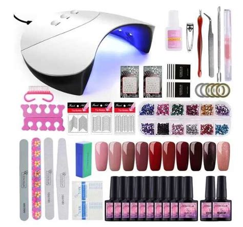 Coscelia All In голям комплект за маникюр педикюр с 36w Uv Led лампа гр Пловдив Център • Olx Bg