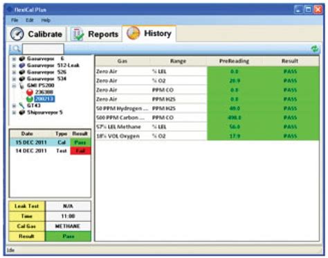 Calibration Software Canadian Occupational Safety