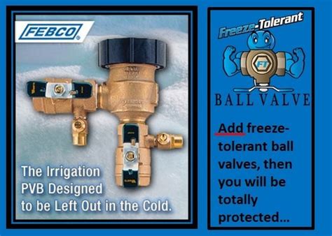 Freeze Resistant Pvb The Apollo And Febco Ball Valve Alternative 303 562 6080