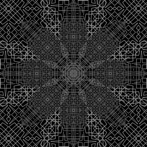 Premium Photo Seamless Square Pattern Texture Art Pattern Kaleidoscope