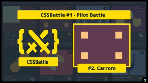 Css Battle Carrom Target 2 Css Challenge Youtube