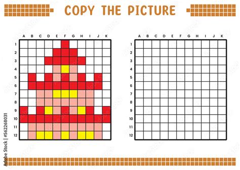 Copy The Picture Complete The Grid Image Educational Worksheets