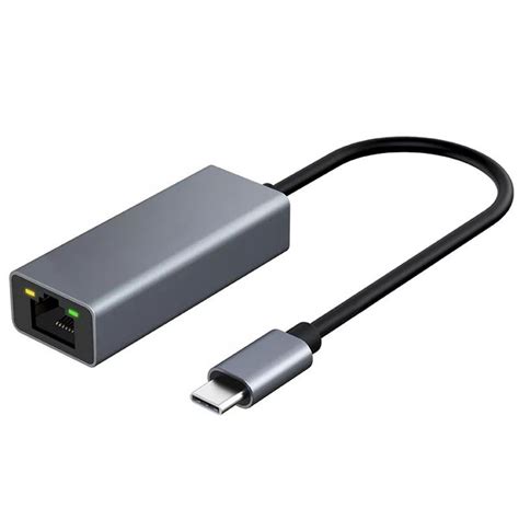 Сетевой Ethernet адаптер переходник Usb 3 0 Type C Lan Rj45 1000 Mbps для интернет кабеля