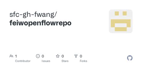 Github Sfc Gh Fwangfeiwopenflowrepo