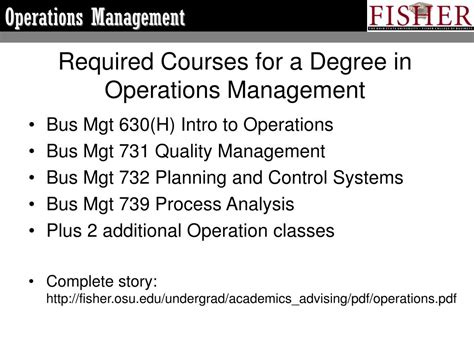 PPT Operations Management PowerPoint Presentation Free Download ID 4746742