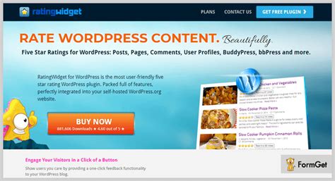 7 Rating Wordpress Plugins 2022 Free And Paid Formget