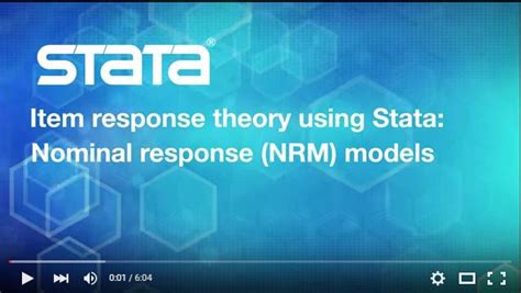 Statacorp Llc On Linkedin Video Tutorials On Stata