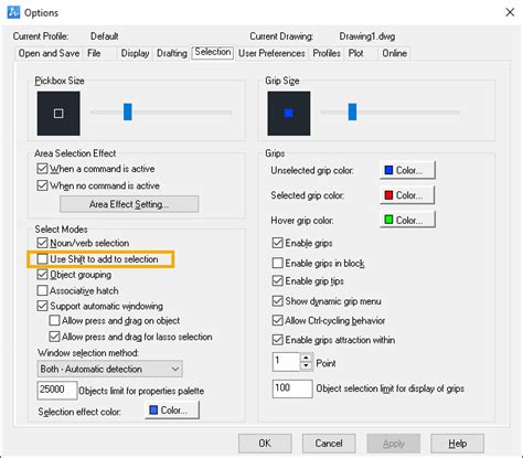Zwcad Can Only Select Current Selected Object In Selection Technical