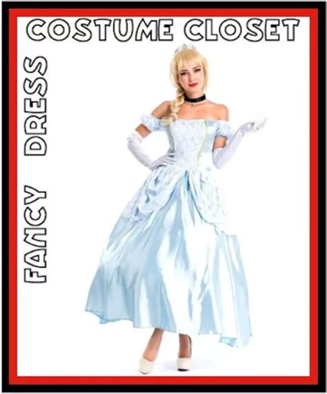 Cinderella Disney Princess Fancy Dress Costume Storybook Fairytale Book