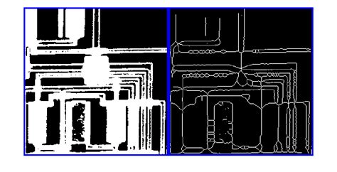 Bwskel Reduce All Objects To Lines In 2 D Binary Image Or 3 D Binary