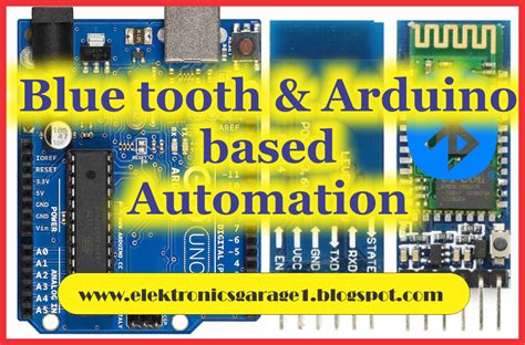 Automation Using Bluetooth Hc05 And Arduino Electronics Garage