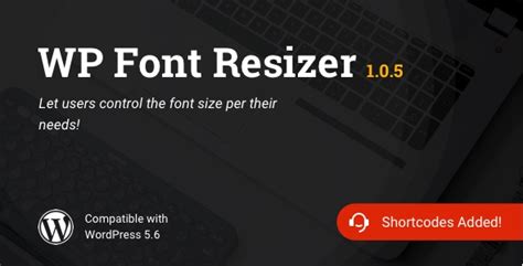 WP Font Resizer Text Resize WordPress Plugin By Web Trendy CodeCanyon