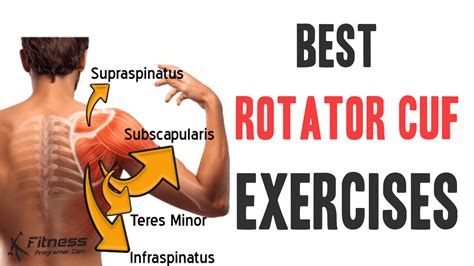 Rotator Cuff Strengthening Exercises