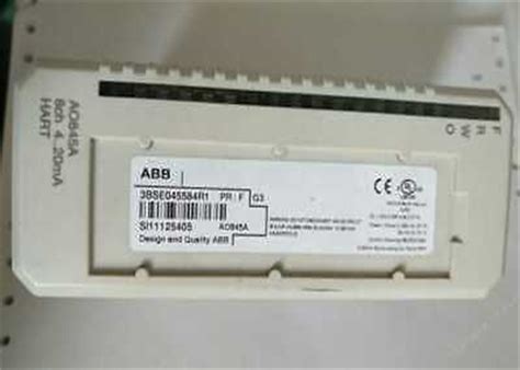 ABB AO845A Analog Output 3BSE045584R1 For Single Redundant Applications