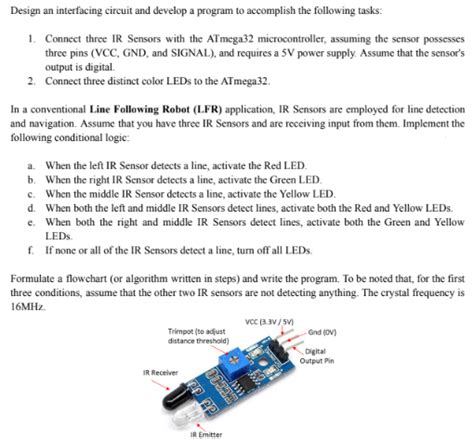 Solved Design An Interfacing Circuit And Develop A Program