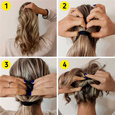 Hair Bun Variants At Jamie Mealmaker Blog