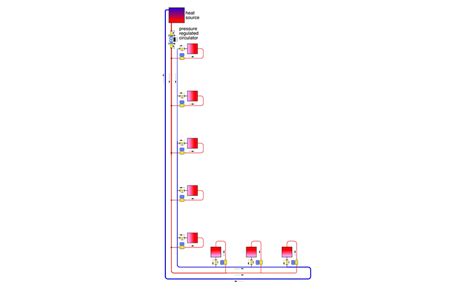 Two Pipe Reverse Return System