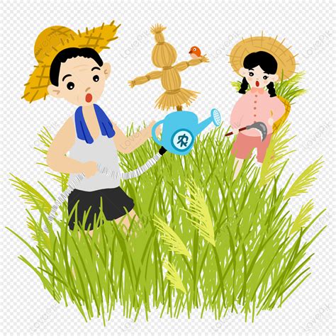 농부 Png 일러스트 무료 다운로드 Lovepik