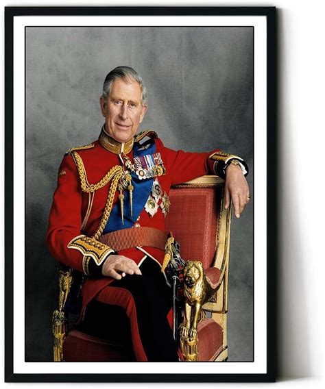 M2m Prints The King Of England Hrh In Uniform King Charles Iii Prince