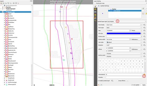 Text From Attribute Table As Symbols Font Marker Not Showing Correct