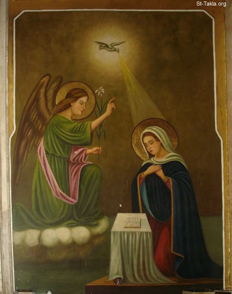 Image The Annunciation Of Angel Gabriel To Virgin Mary صورة بشارة