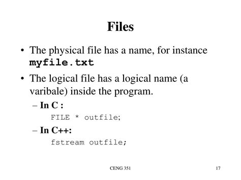 Ppt Ceng 351 Introduction To Data Management And File Structures