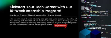 Internship Programs Nxtalign