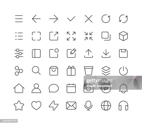 Editable Stroke Icon Connection Photos And Premium High Res Pictures Getty Images