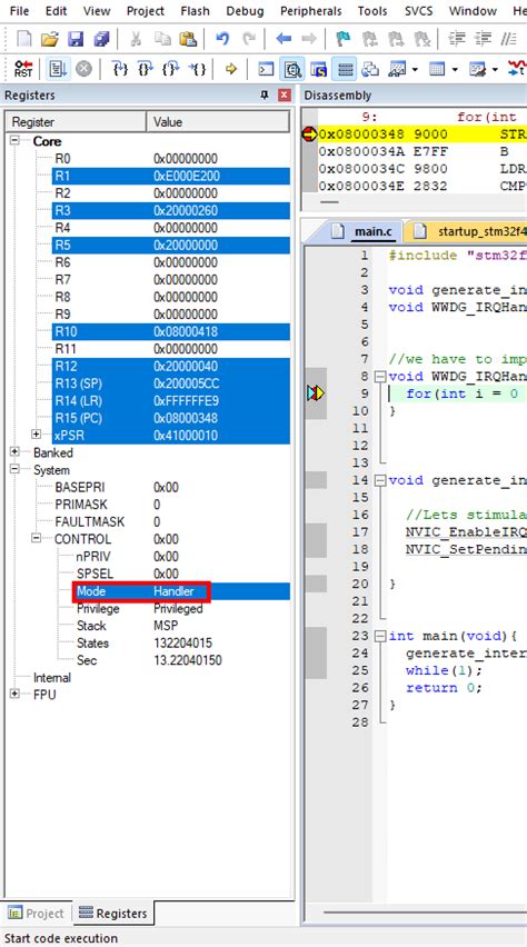 Operational Modes In Arm Cortex M4 What Are Thread Mode And Operational Modes In Arm Cortex
