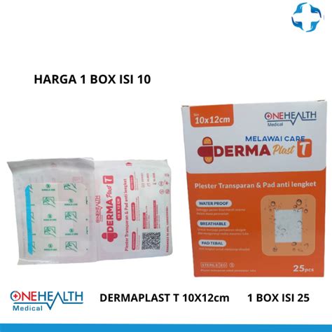 Jual Dermaplast T 10x12cm Plesterin Anti Air Penutup Luka Operasi