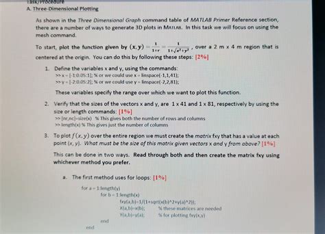 Solved A Three Dimensional Plotting As Shown In The Three