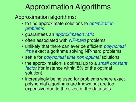 Approximation Schemes Ppt Download