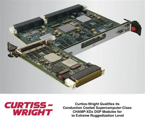 Curtiss Wright Qualifies Its Conduction Cooled Supercomputer Class Dsp Modules For Isr