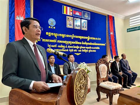 រូបភាពសកម្មភព នាព្រឹកថ្ងៃទី១២ ខែវិច្ឆិកា ឆ្នាំ២០២២ គណៈកម្មាធិការជាតិរៀបចំការបោះឆ្នោត