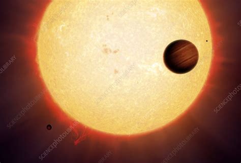 upsilon andromedae planetary system stock image c009 9517 science