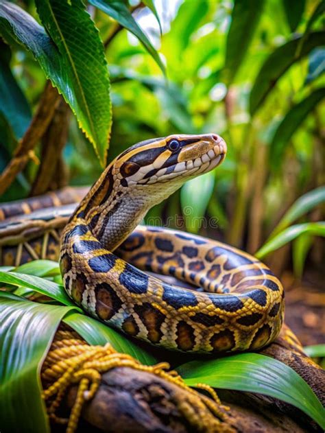 Bredls Python Goes Jungle Stock Illustration Illustration Of Python 322773063