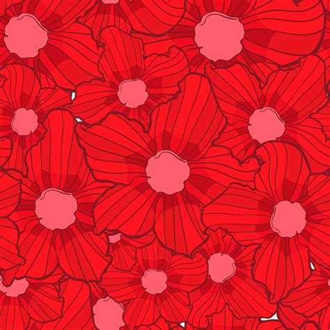 Flower Seamless Pattern Flower Background Texture Floral Seamless Pattern 506602 Vector Art At