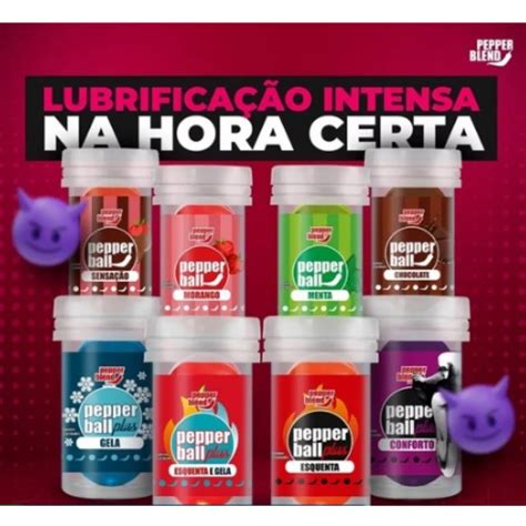 Bolinha Pepper Ball Explosiva Beijável Comestíveis 2 Unidades Pepper Blend Sex Shop Shopee Brasil