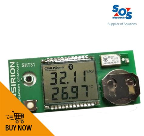 Sos Electronic Announce Temperature Measurement With Sht31 Smart Gadget